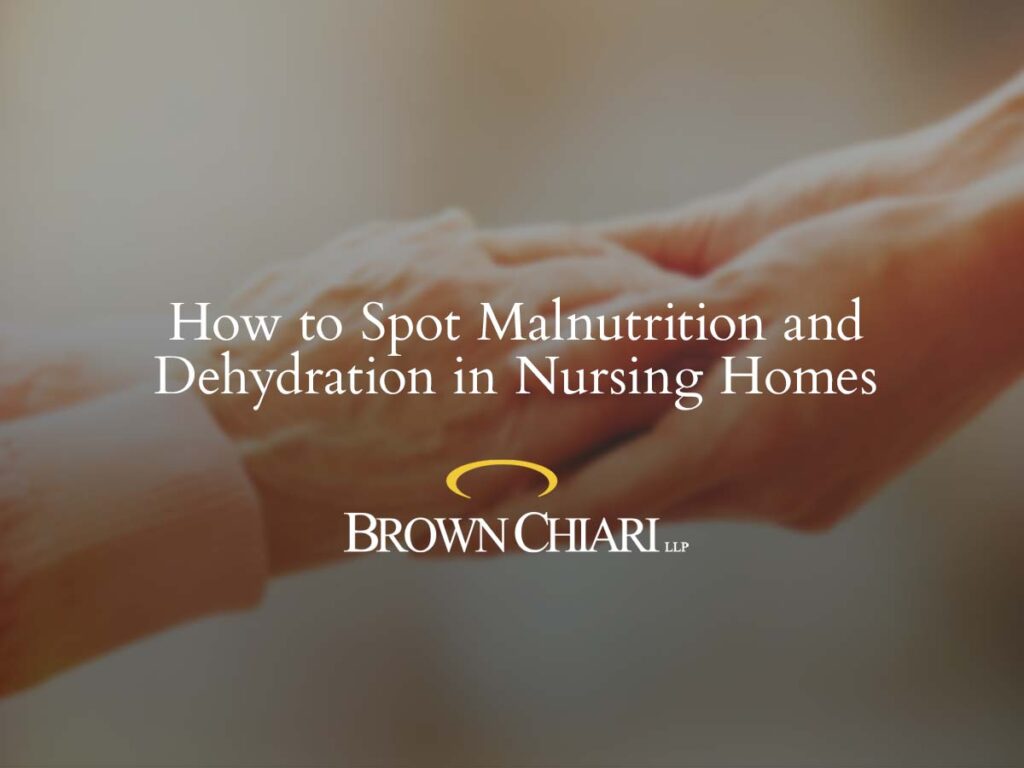 How to Spot Malnutrition and Dehydration in Nursing Homes - Brown ...